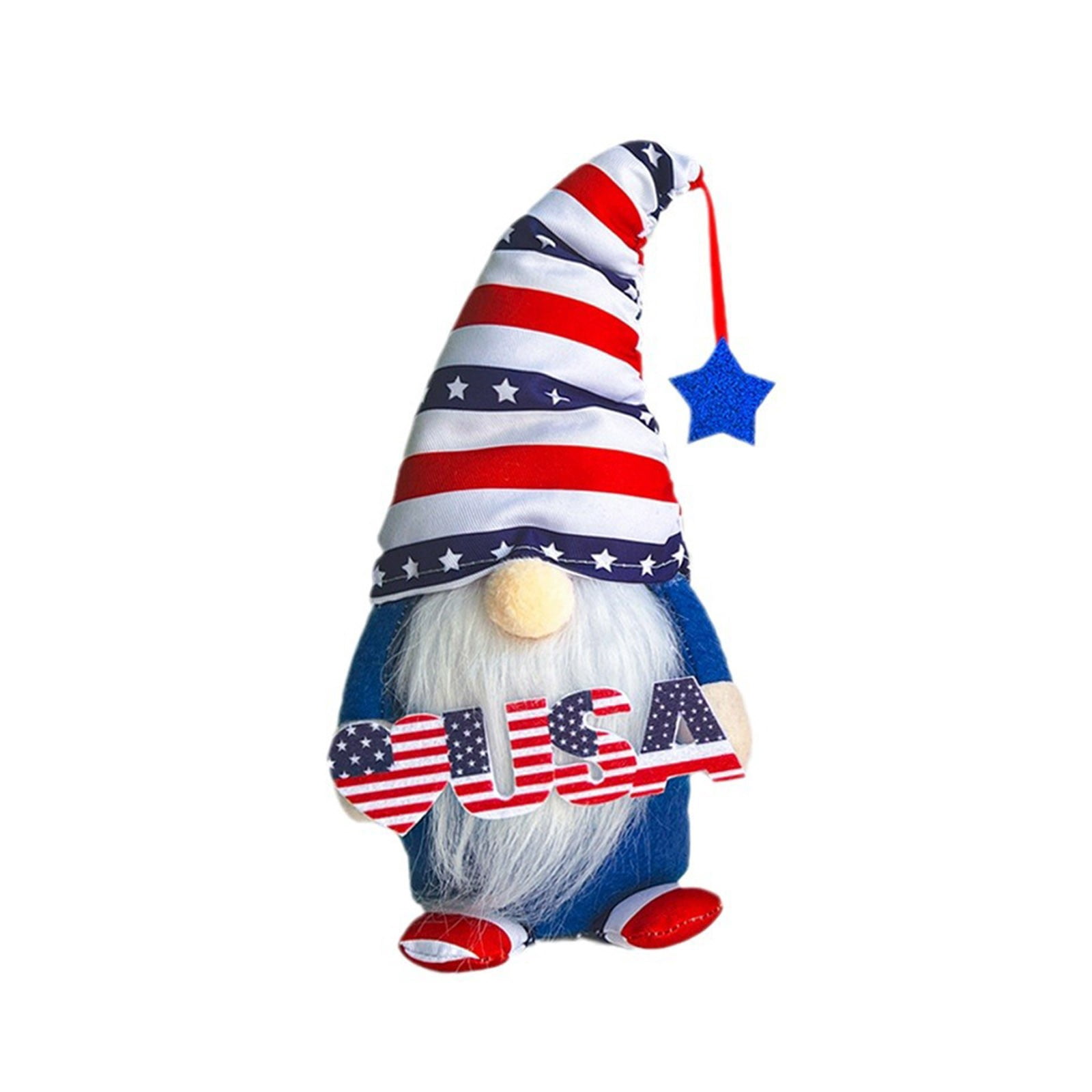 8 Inch Independence Day Gnomes Doll, Memorial Day Decorations Gnomes ...
