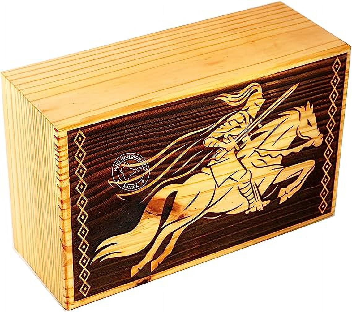 Handcrafted Medieval Ancient Greek Wooden Cremation Urns for Human ...
