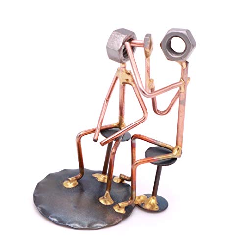 Handcrafted Metal Doctor & Patient Figurine: Appreciation Gift for ...