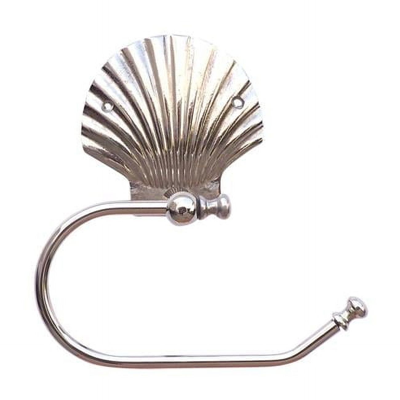 Handcrafted Model Ships SSTLPH-4001-CH 5 x 3 x 10 in. Chrome Seashell ...