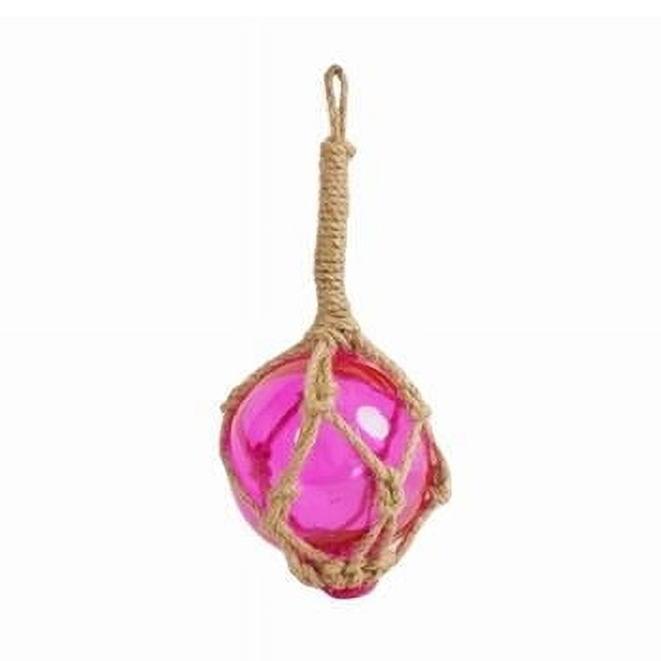 Handcrafted Model Ships 3 Pink Glass - Old 7 x 3 x 3 in. Pink Japanese ...