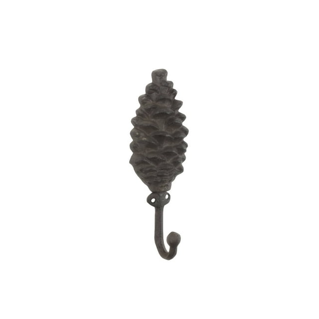 Handcrafted Model Ships 8.5 x 1.5 x 3 in. Cast Iron Pinecone Decorative ...