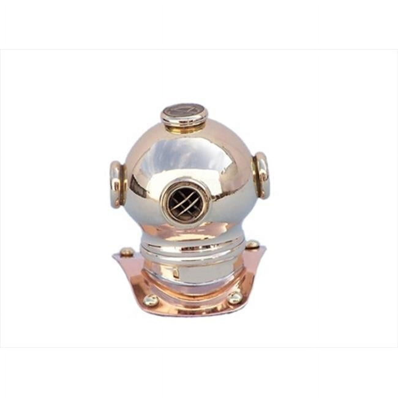 Handcrafted Model Ships dh-0830 Brass-Copper Diving Helmet Paper Weight ...