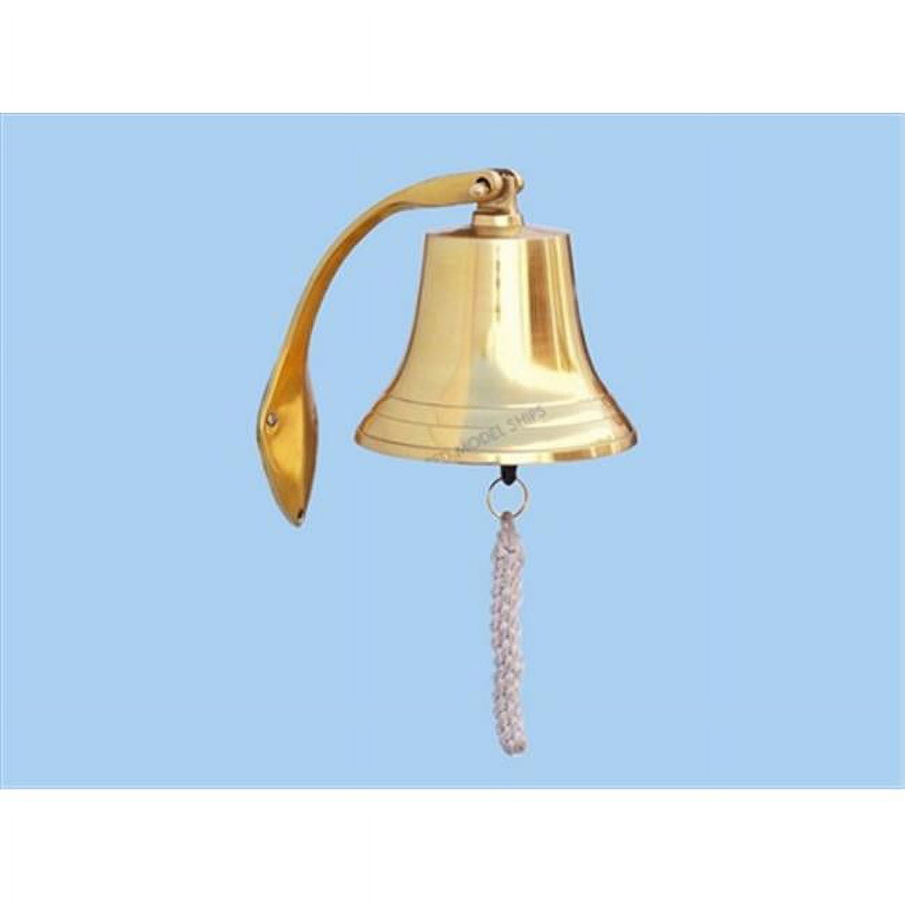 Handcrafted Model Ships Brass Hanging Harbor Bell 7 in. Bells ...