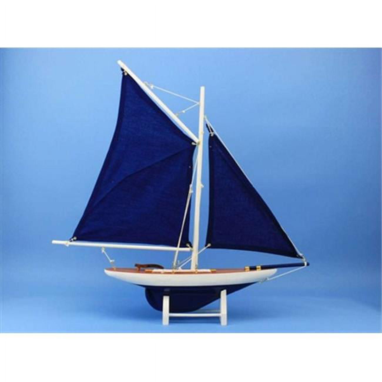 Handcrafted Model Ships Contender Dark Blue 18 Americas Cup Contender ...