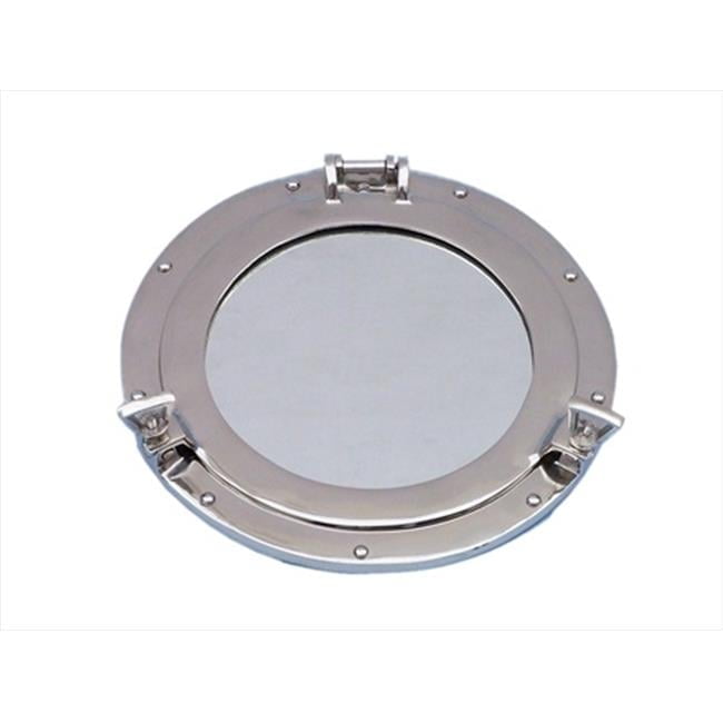 Handcrafted Model Ships MC-1963-12 CH - M Deluxe Class Chrome Porthole ...