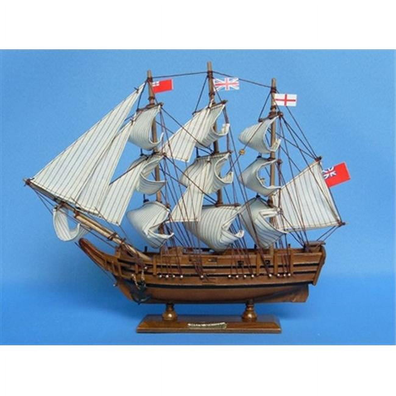 Handcrafted Model Ships HMS Bounty 15 HMS Bounty 15 in. Decorative ...
