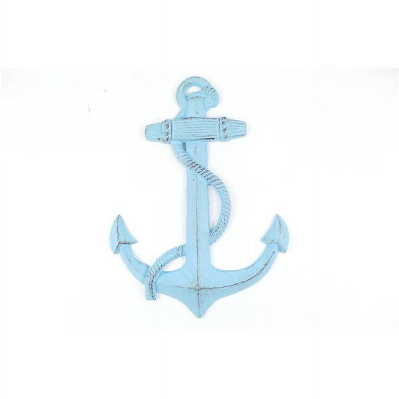 Handcrafted Model Ships K-0137-Solid-Light-Blue Rustic Light Blue Cast ...