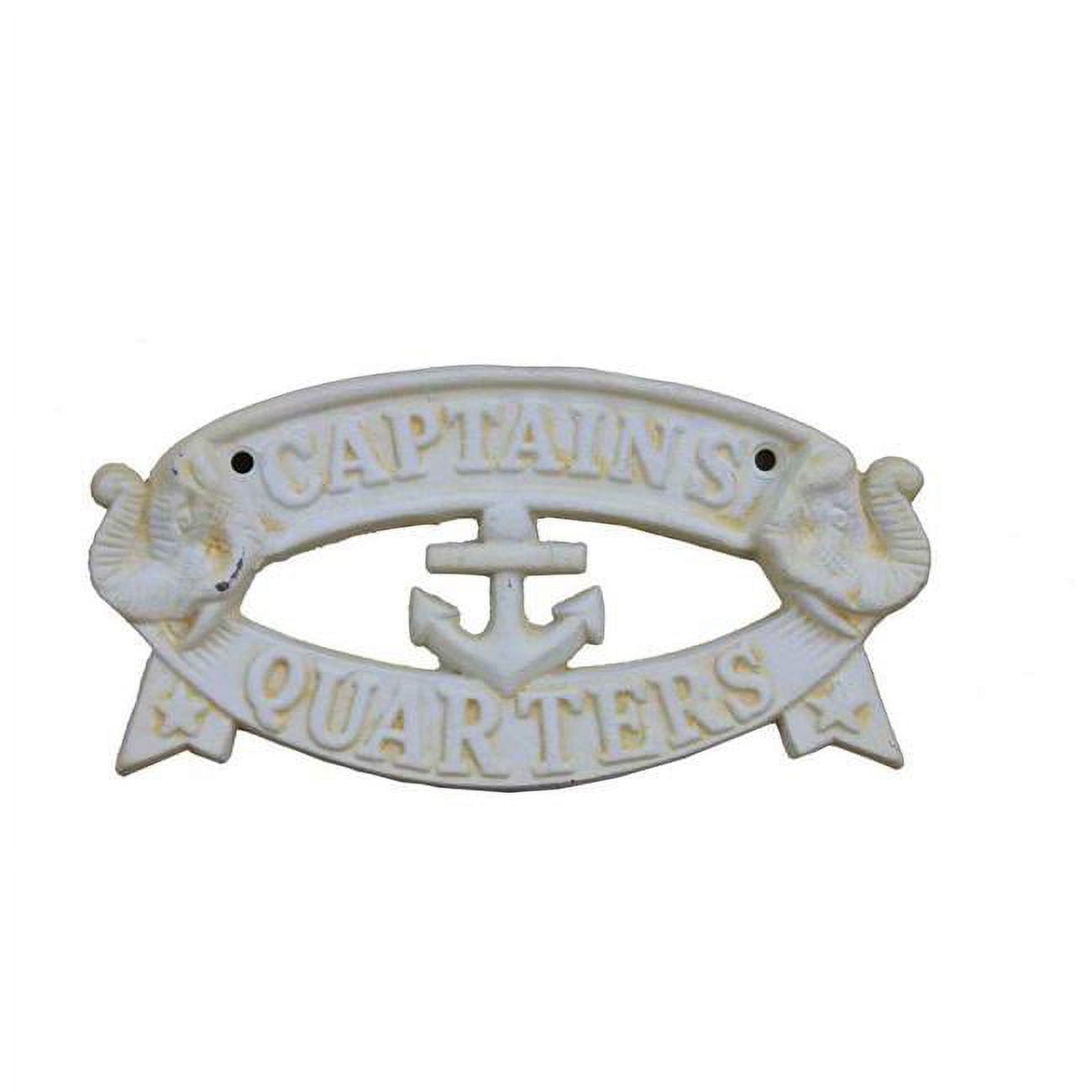 Handcrafted Model Ships K-49005-AW 9 in. Cast Iron Captains Quarters ...