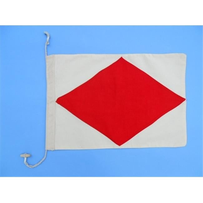Handcrafted Model Ships Nautical-Flag-F Letter F Cloth Nautical ...