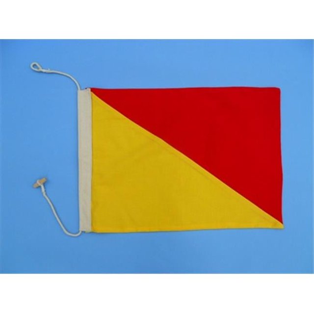 Handcrafted Model Ships Nautical-Flag-O Letter O Cloth Nautical ...