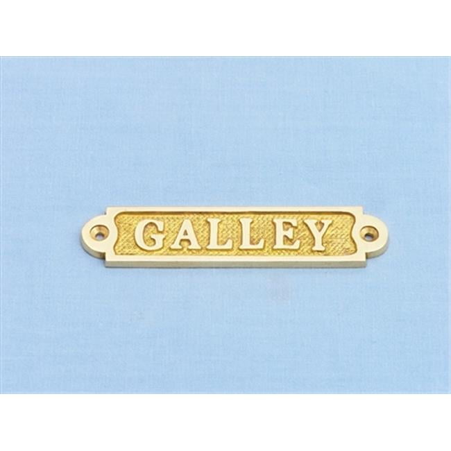 Handcrafted Model Ships MC-2202A-Brass Solid Brass Galley Sign 5 in ...