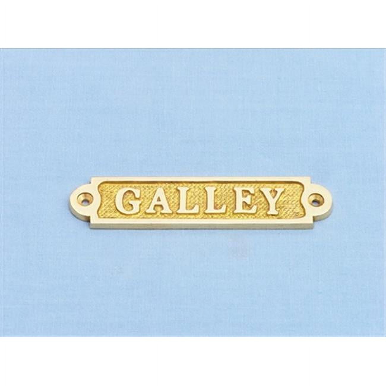 Handcrafted Model Ships MC-2202A-Brass Solid Brass Galley Sign 5 in ...
