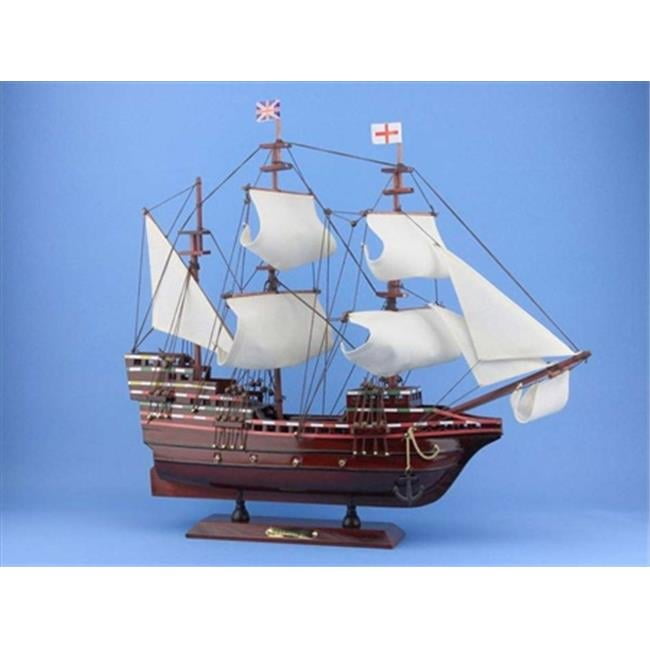 Handcrafted Model Ships Rico Mayflower20 Mayflower 20 in. Decorative ...