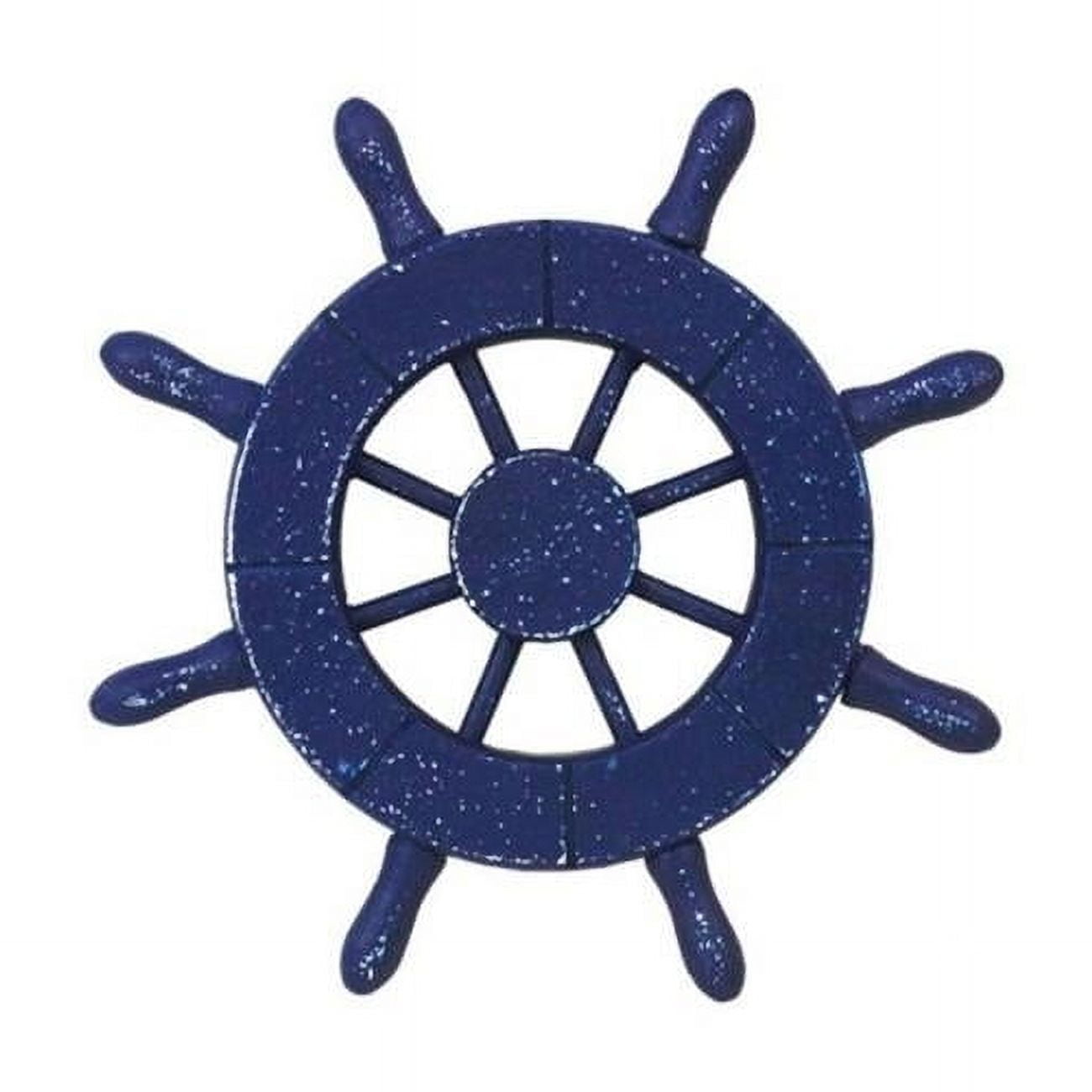 Handcrafted Model Ships SW-6-105-NH 6 in. Rustic Dark Blue Decorative ...