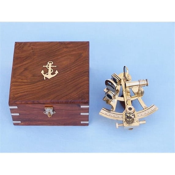 Handcrafted Model Ships NS-0444 Scouts Brass Sextant 4 in. Compasses ...