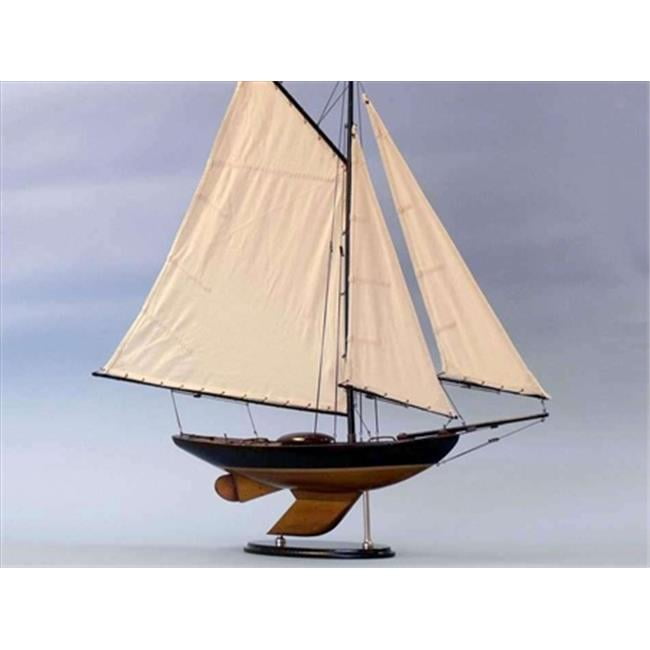Handcrafted Model Ships Sloop 2 -40 Newport Sloop 40 in. Decorative ...