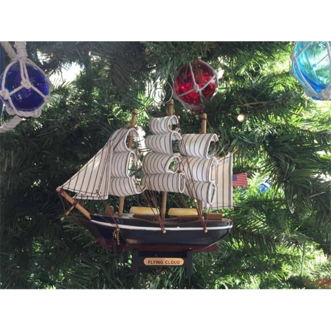 Handcrafted Model Ships Flying-Cloud-7-XMASS Wooden Flying Cloud Model ...