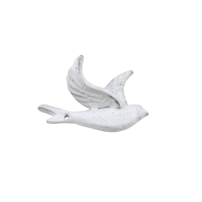 Handcrafted Model Ships 4 x 2.5 x 5.5 in. Whitewashed Cast Iron Flying ...