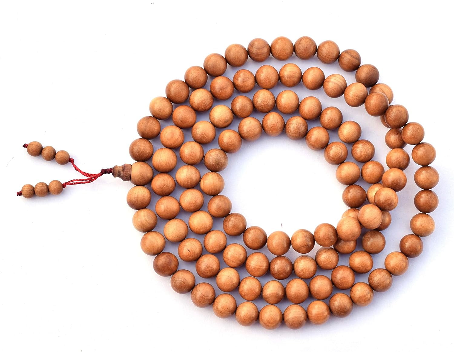 Handcrafted Original Fragrant Sandalwood Mala Rosary Chandan Jaapmala ...