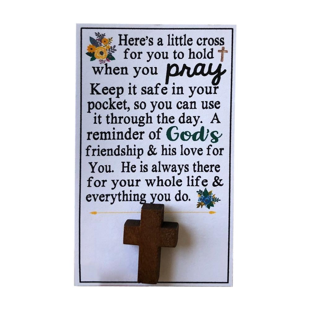 Handcrafted Paper & Wood Cross Cards - Perfect for Personalized ...