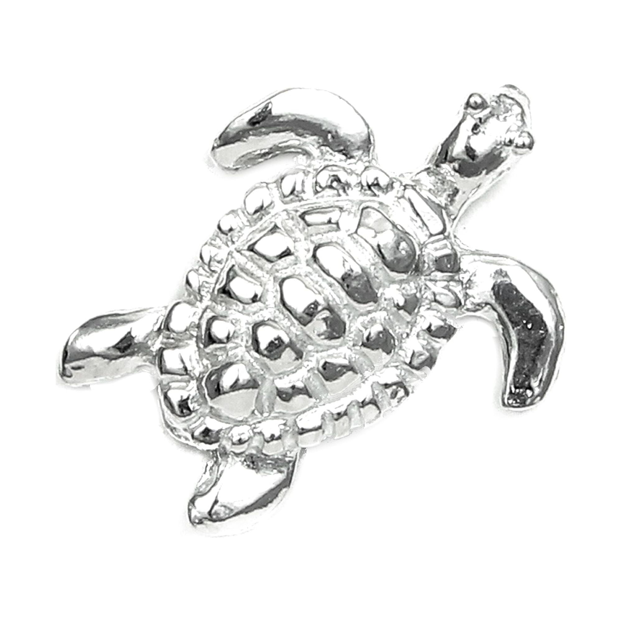 Handcrafted Pewter Turtle Scarf Pin - Gift Packaged - Magnetic back No ...
