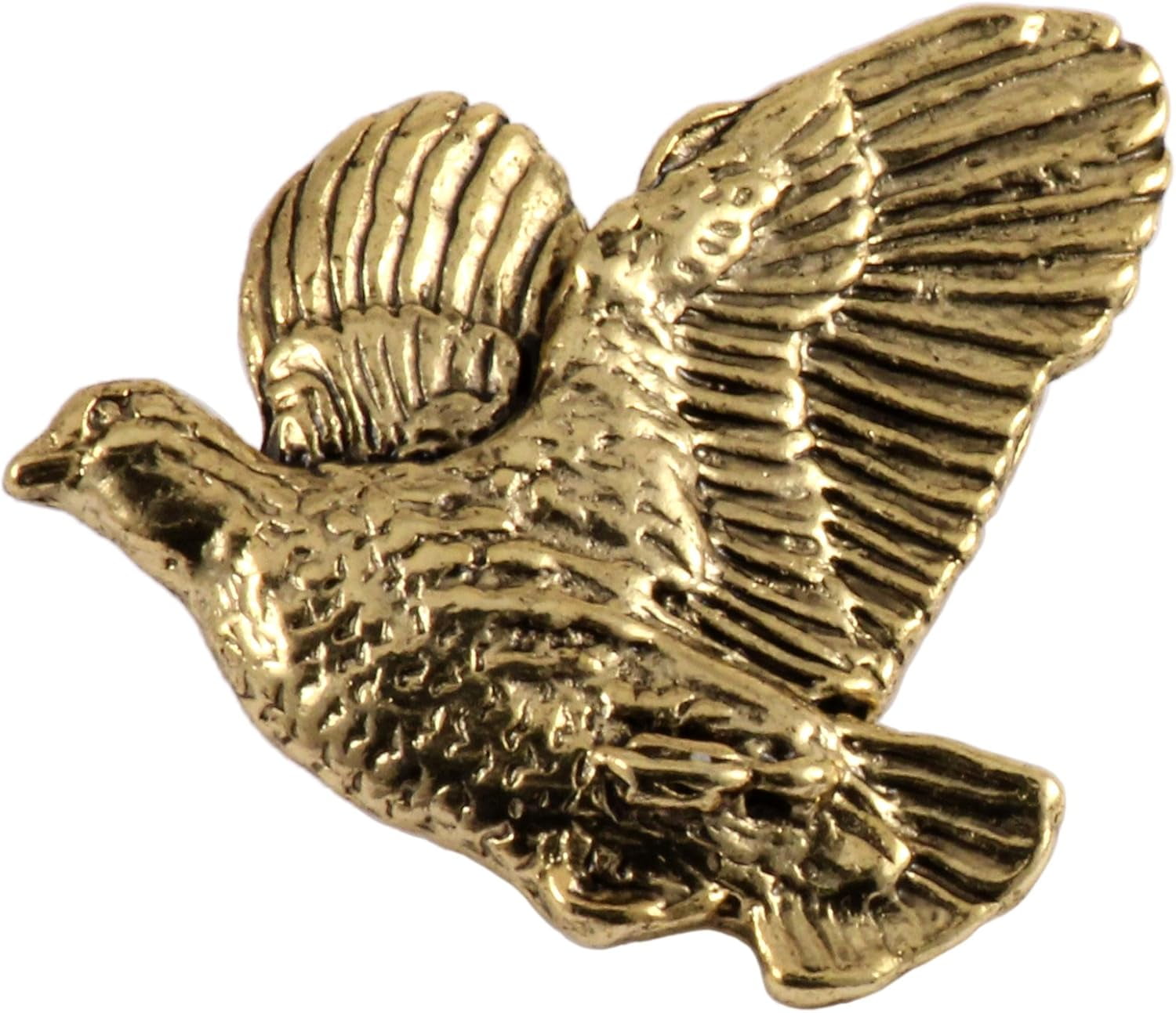 Handcrafted Plated Bobwhite Quail Flying Left Magnet Gift for Hunters ...