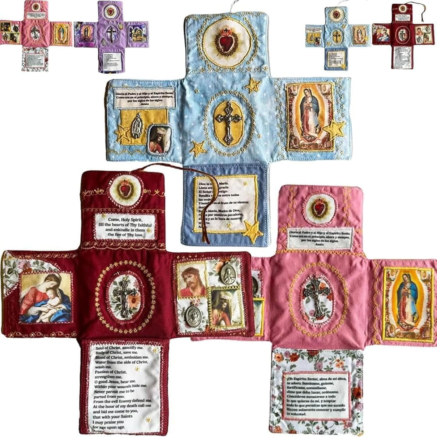 Handcrafted Pocket Devotional – Faith Edition, Catholic Travel Prayer ...