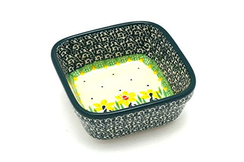 Handcrafted Polish Pottery Ramekin - Daffodil Design - A Touch of ...