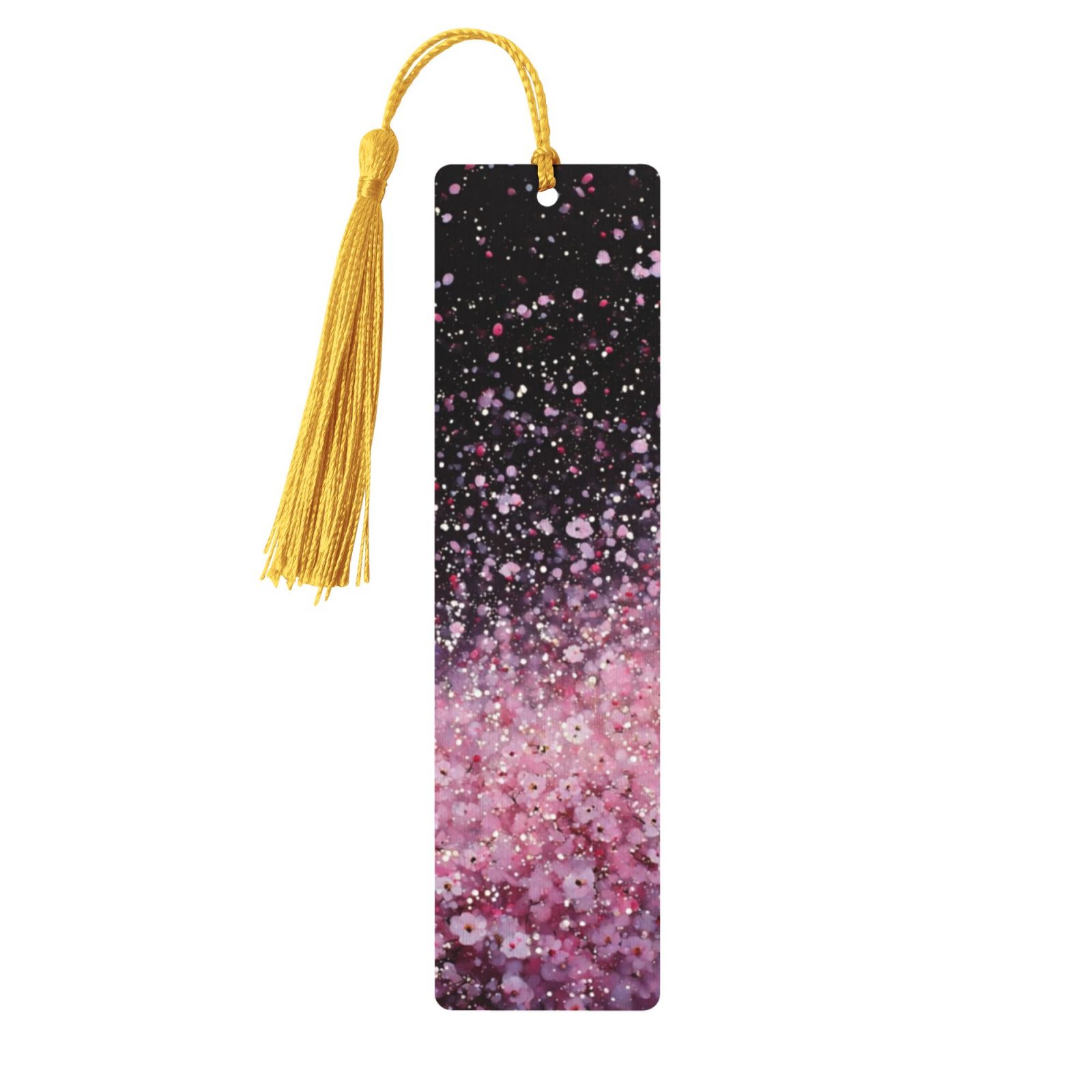 Handcrafted Poplar Wood Bookmark with Tassel - Exquisite Artisan Gift ...