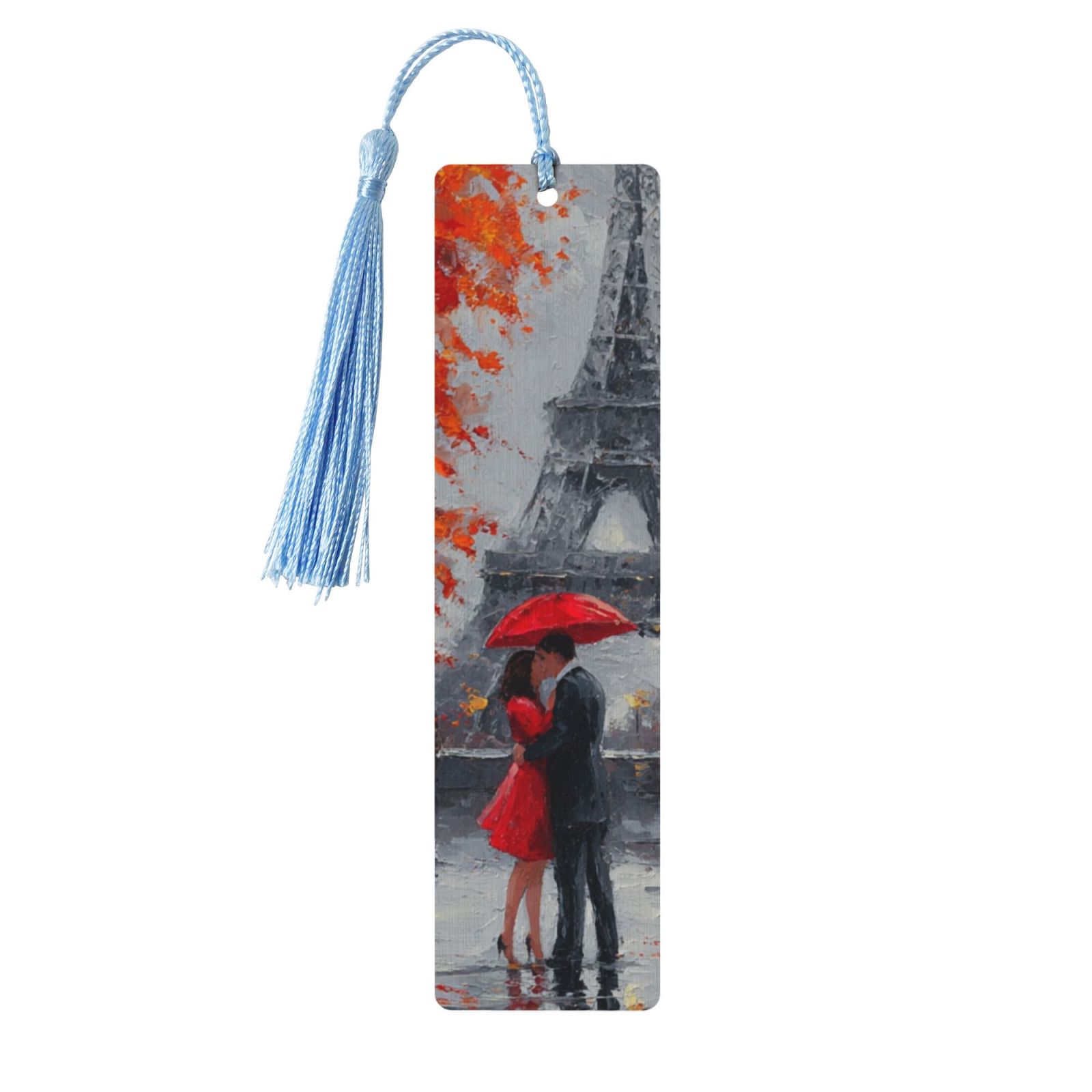 Handcrafted Poplar Wood Bookmark with Tassel - Exquisite Artisan Gift ...