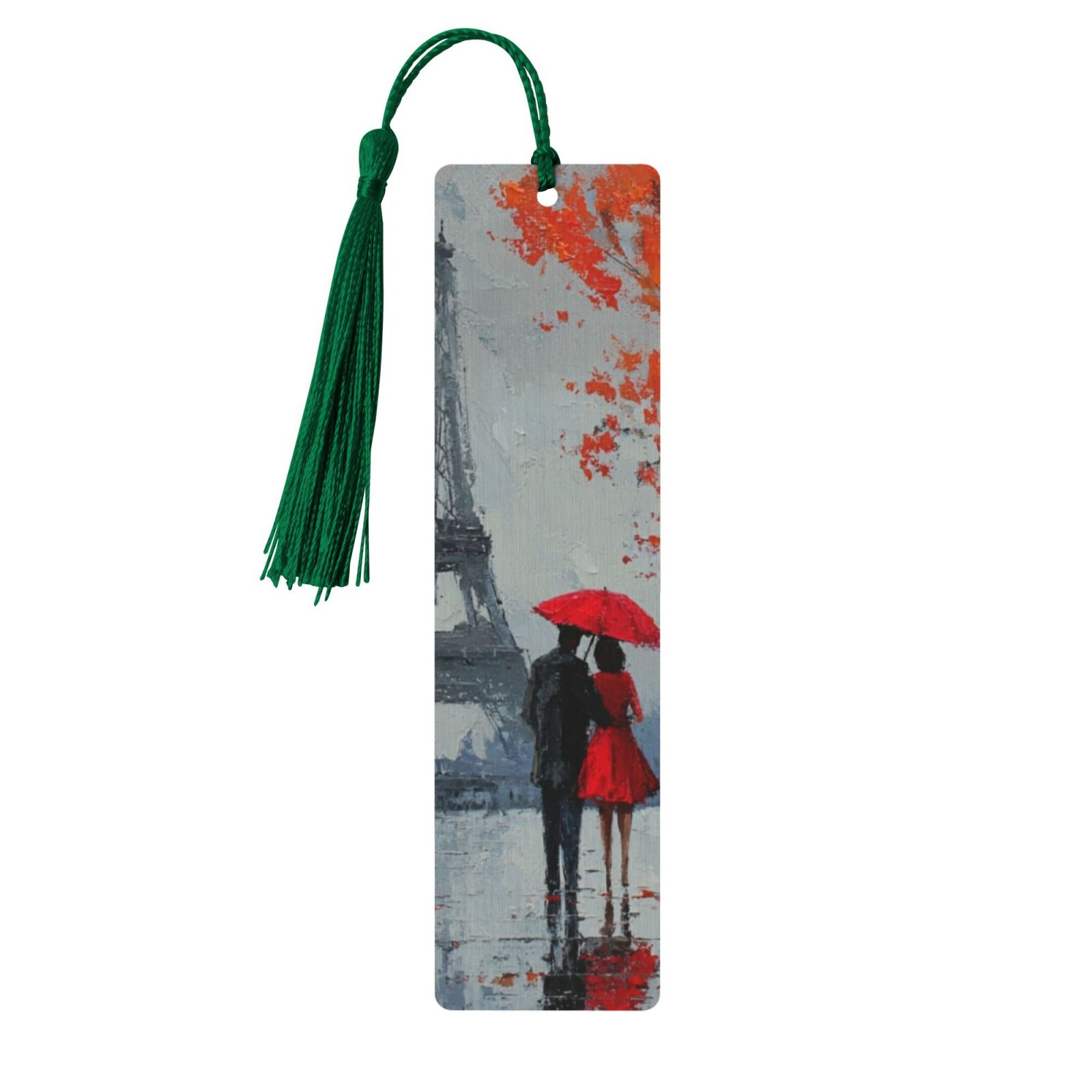 Handcrafted Poplar Wood Bookmark with Tassel - Exquisite Artisan Gift ...