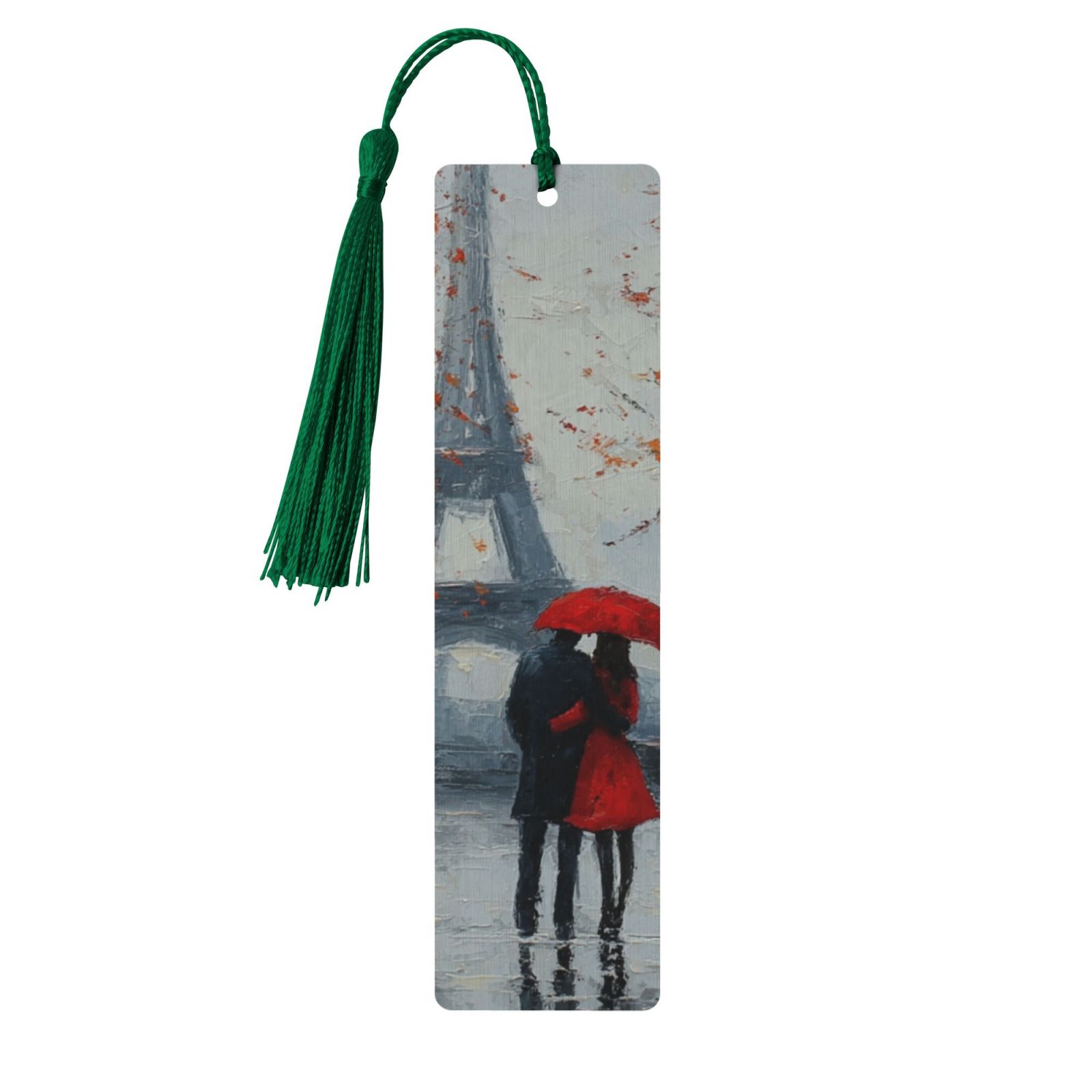 Handcrafted Poplar Wood Bookmark with Tassel - Exquisite Artisan Gift ...