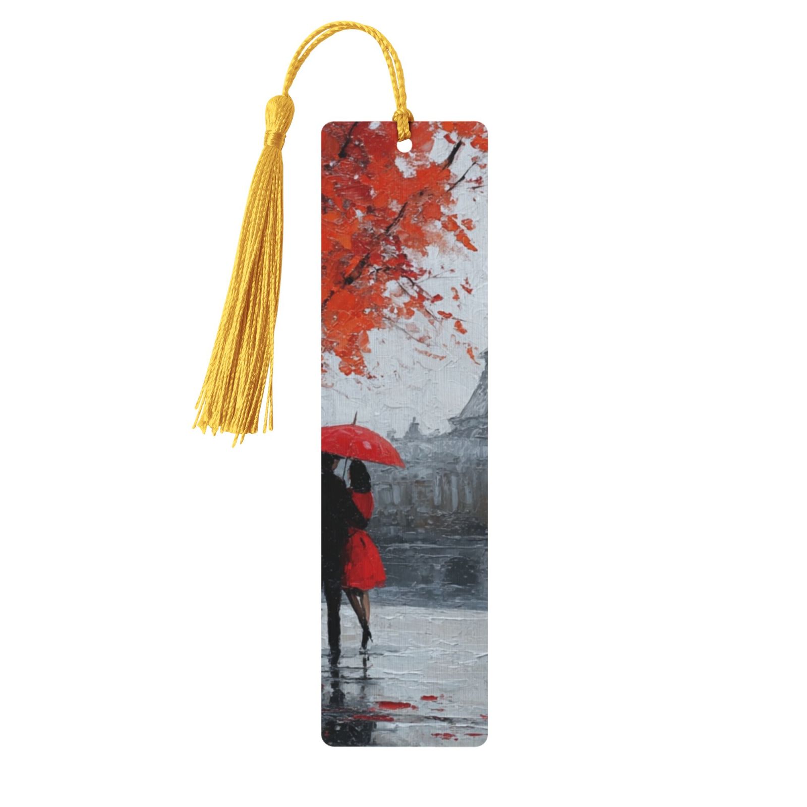 Handcrafted Poplar Wood Bookmark with Tassel - Exquisite Artisan Gift ...