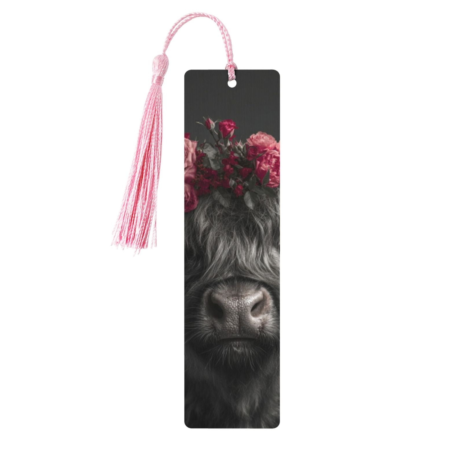 Handcrafted Poplar Wood Bookmark with Tassel - Exquisite Artisan Gift ...