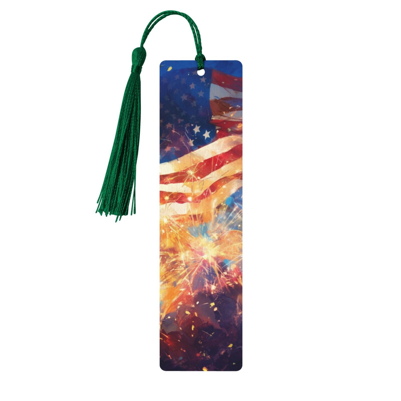 Handcrafted Poplar Wood Bookmark with Tassel - Exquisite Artisan Gift ...