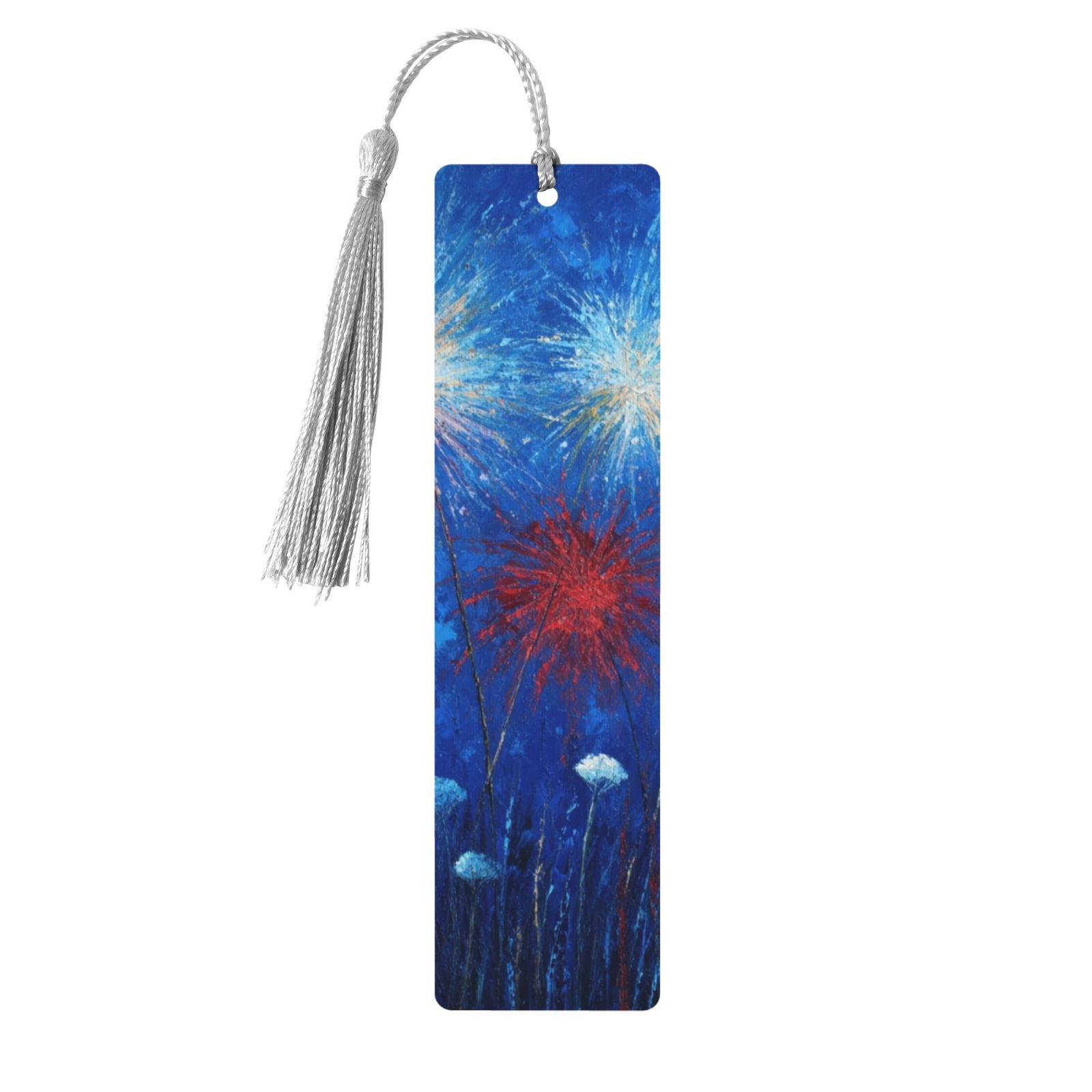 Handcrafted Poplar Wood Bookmark with Tassel - Exquisite Artisan Gift ...