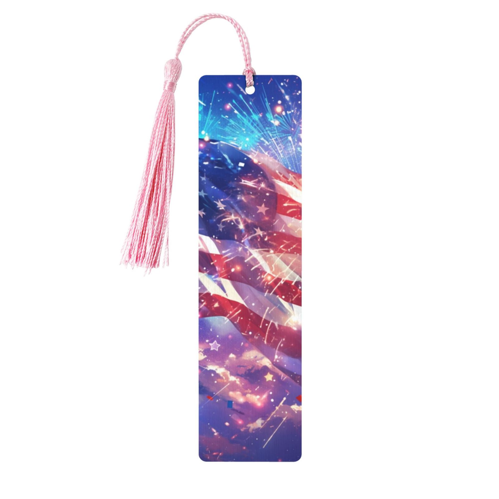 Handcrafted Poplar Wood Bookmark with Tassel - Exquisite Artisan Gift ...