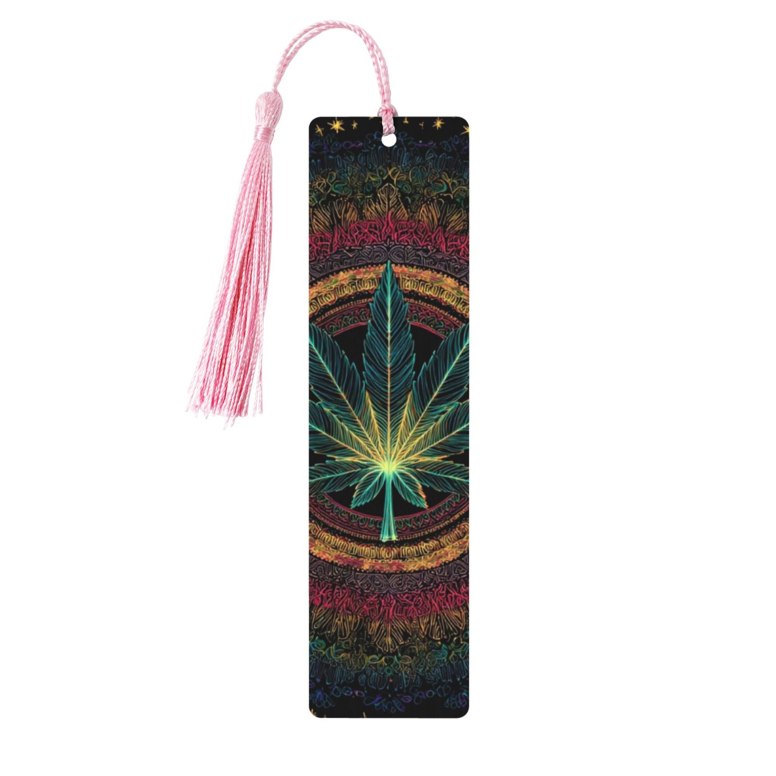 Handcrafted Poplar Wood Bookmark with Tassel - Exquisite Artisan Gift ...