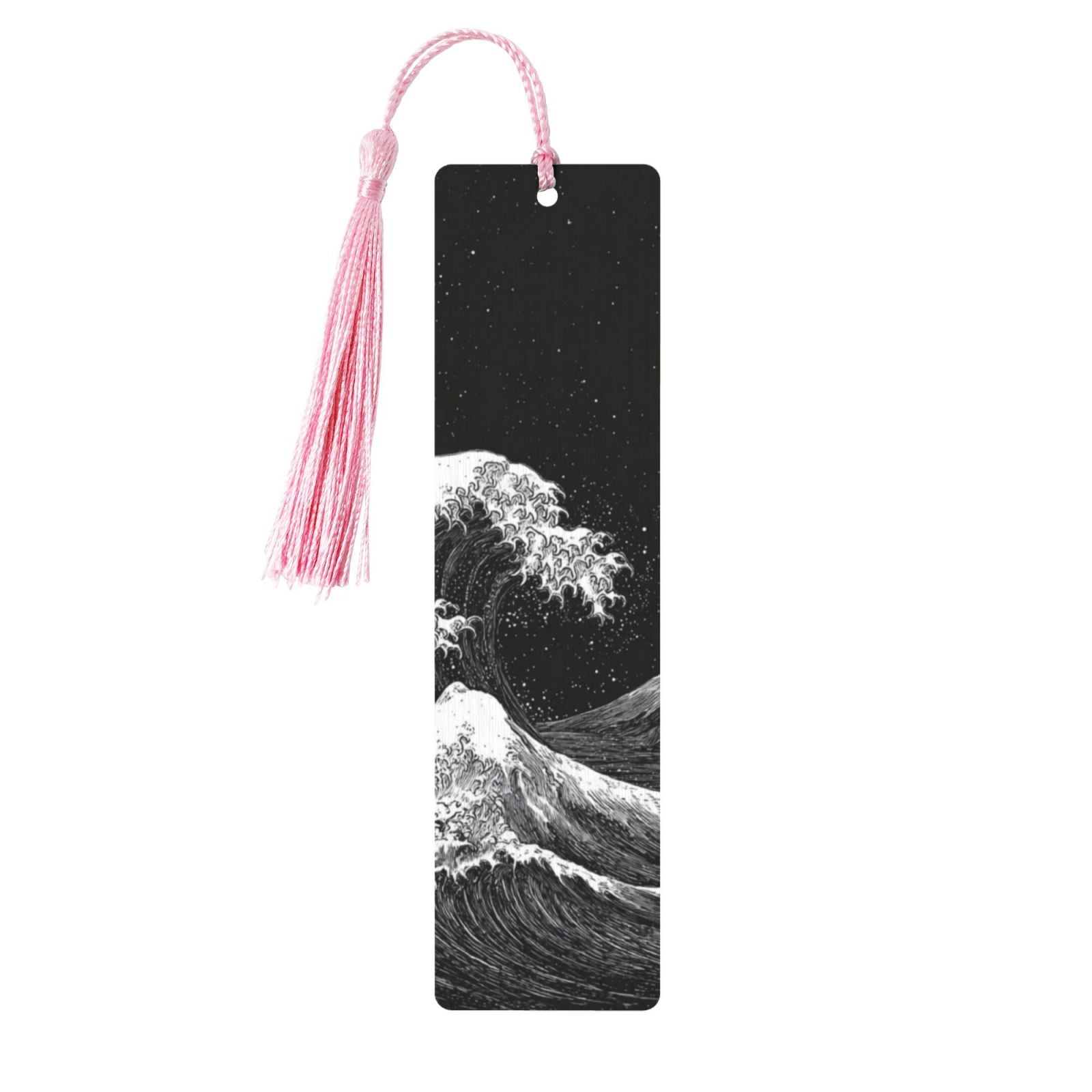 Handcrafted Poplar Wood Bookmark with Tassel - Exquisite Artisan Gift ...