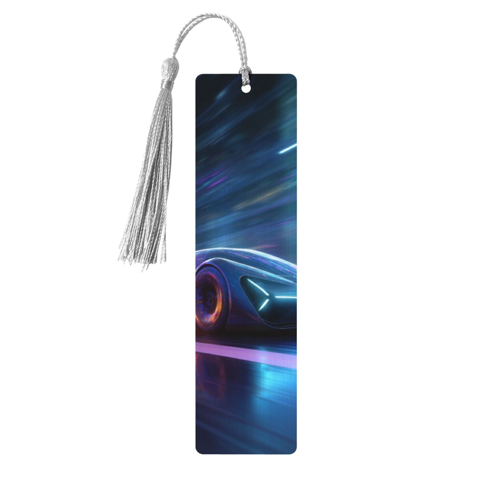 Handcrafted Poplar Wood Bookmark with Tassel - Exquisite Artisan Gift ...