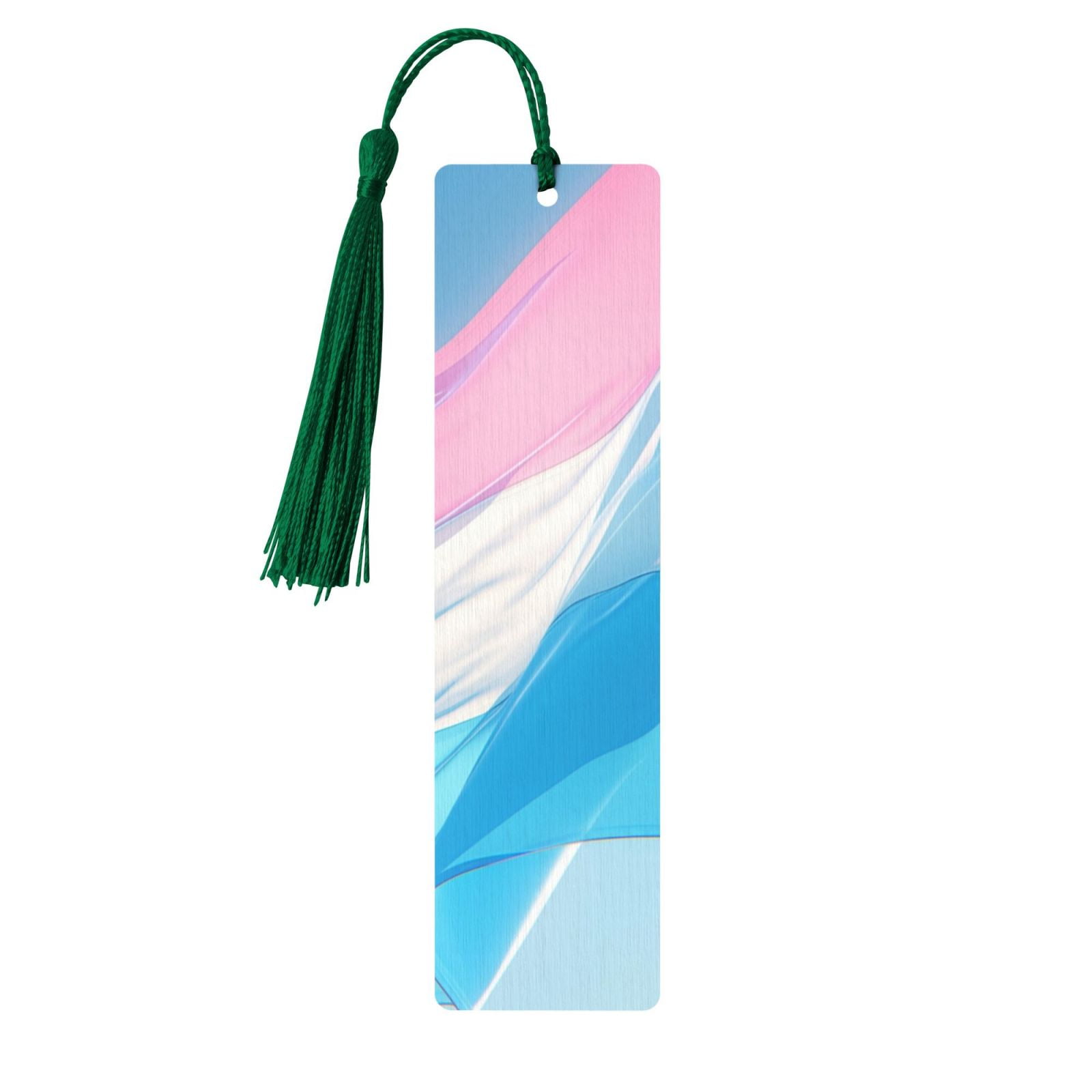 Handcrafted Poplar Wood Bookmark with Tassel - Exquisite Artisan Gift ...