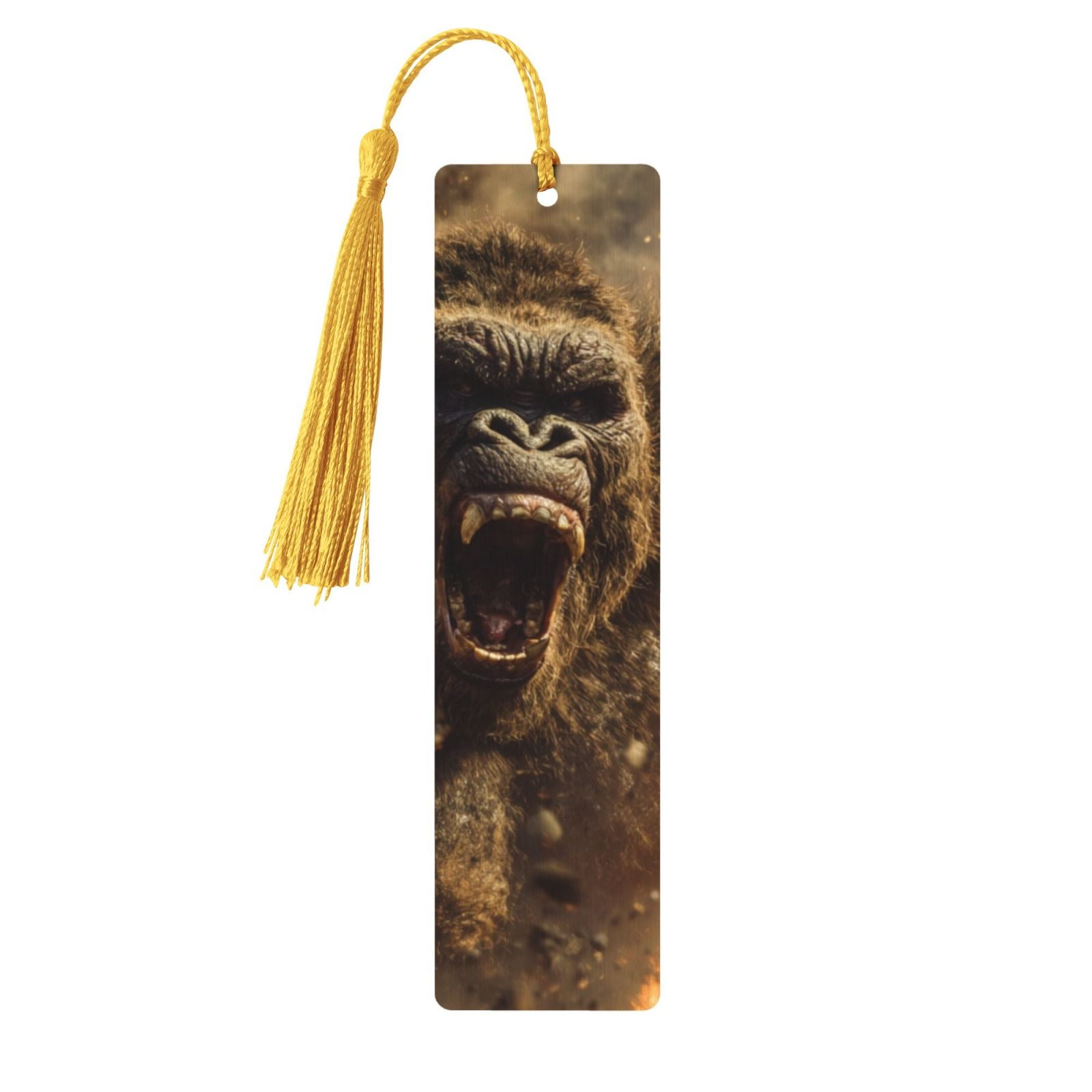 Handcrafted Poplar Wood Bookmark with Tassel - Exquisite Artisan Gift ...