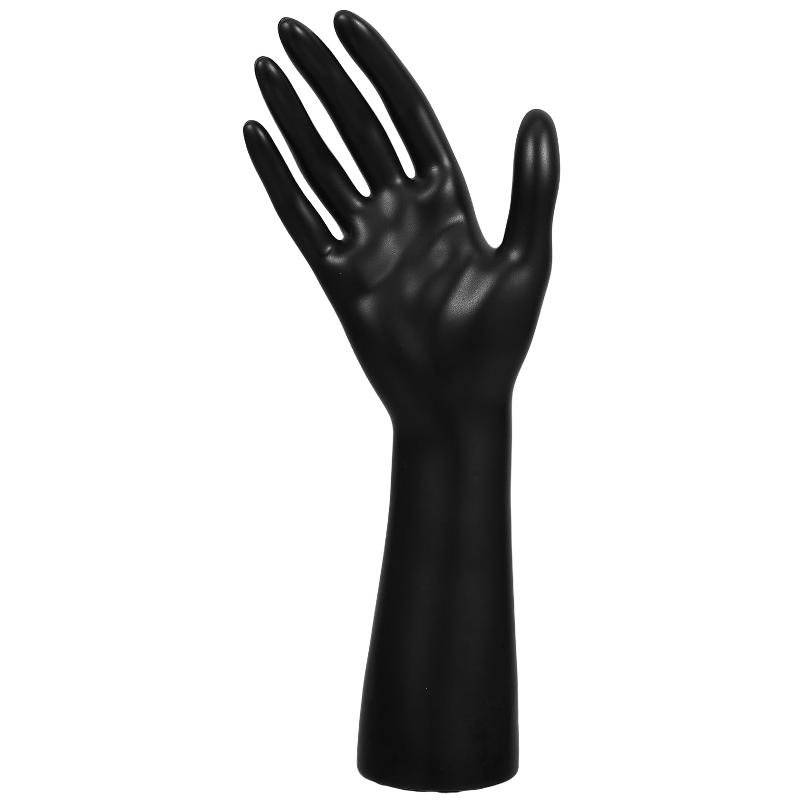 Precision Female Mannequin Hands for Jewelry Display Black Sloped Hand ...