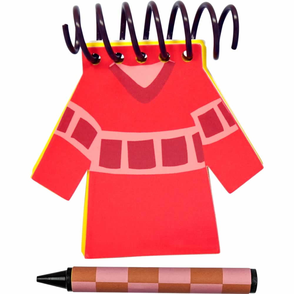 Handcrafted RED SHIRT Handy Dandy Notebook - Walmart.com