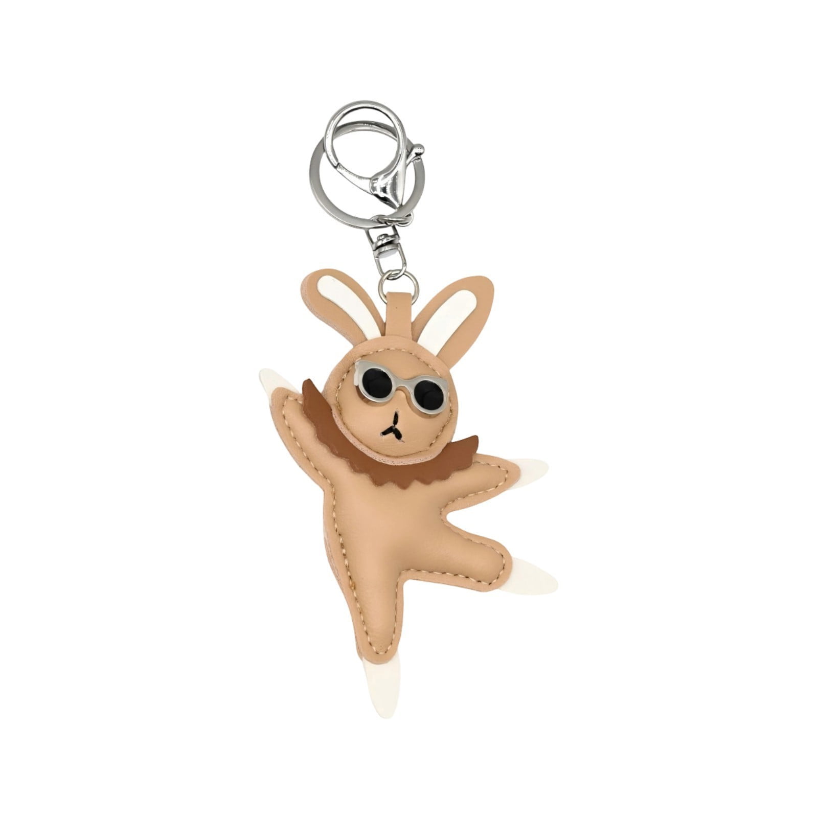 Handcrafted Rabbits Ballet Keychain User Friendly Materials Stylish ...
