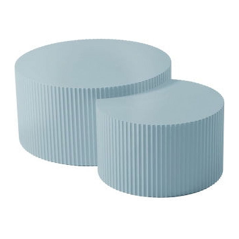 Handcrafted Relief MDF Nesting table set of 2, Coffee Table Set No Need ...