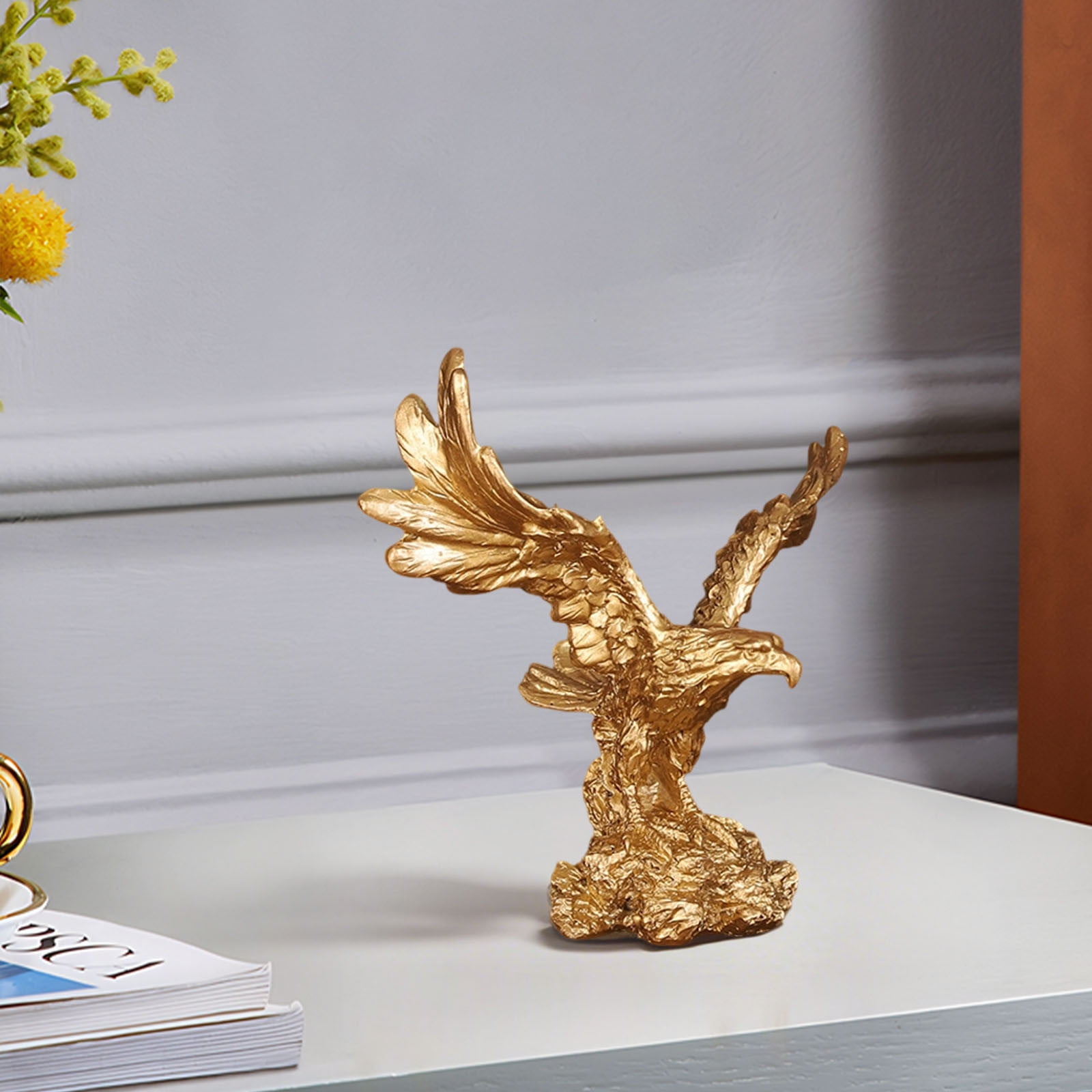 Handcrafted Resin Eagle Statue - Inspirational Home & Office Decor ...