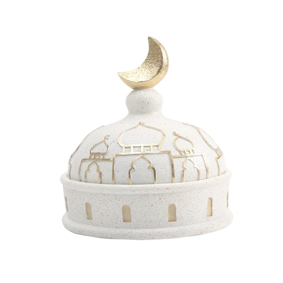 Handcrafted Resin Mosque Model, Elegant Home Decor, Cultural Symbolism ...