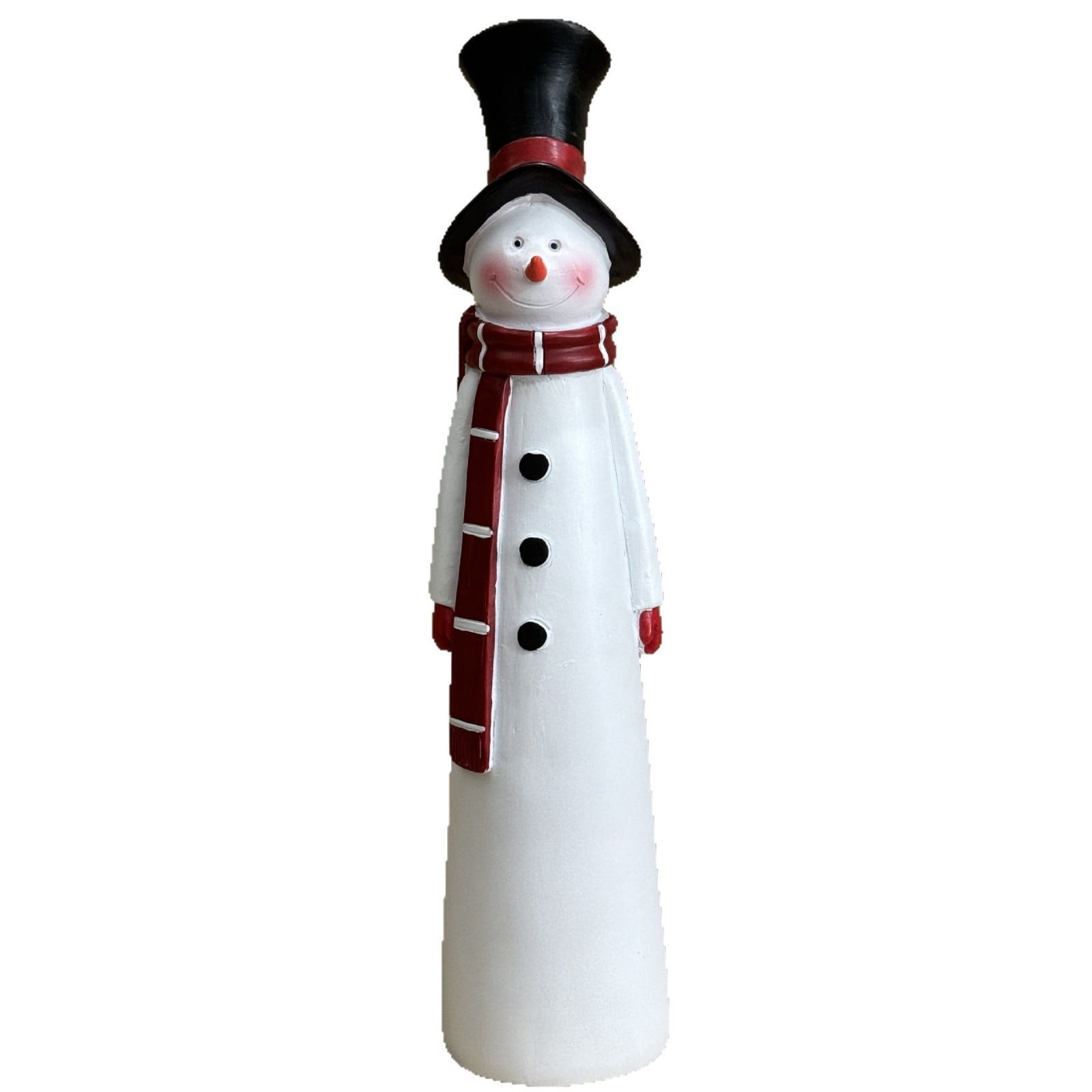 Handcrafted Snowman Figurines Christmas Decorations Indoor Outdoor ...